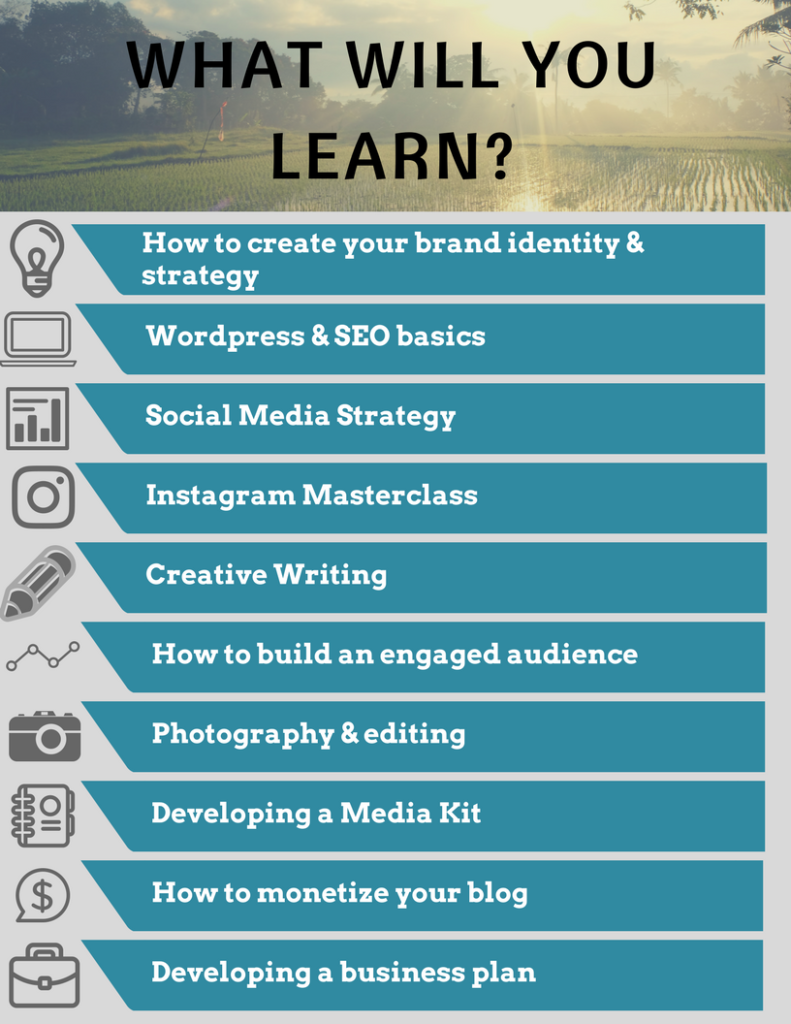 Project Blogger: Blogging Course & Retreat | The Jetsetter Diaries